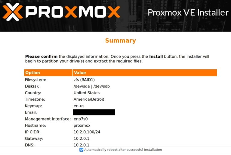 Best Way to Quickly Install Proxmox VE - WunderTech