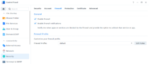 How to Set Up the Firewall on a Synology NAS - WunderTech