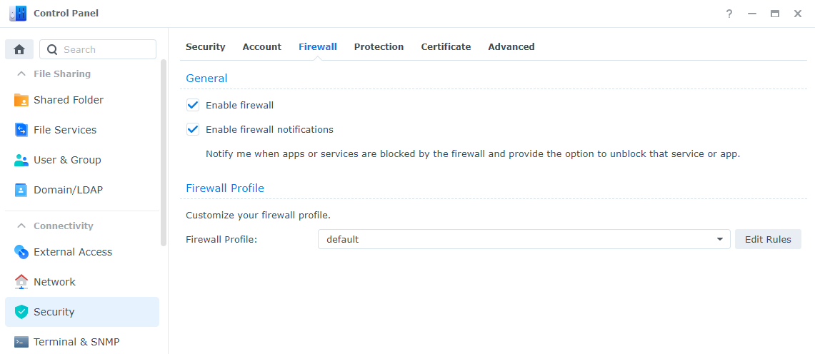 How to Set Up the Firewall on a Synology NAS - WunderTech