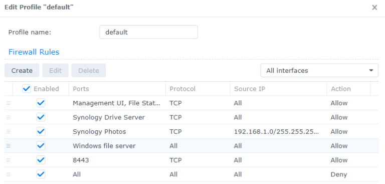 How to Set Up the Firewall on a Synology NAS - WunderTech