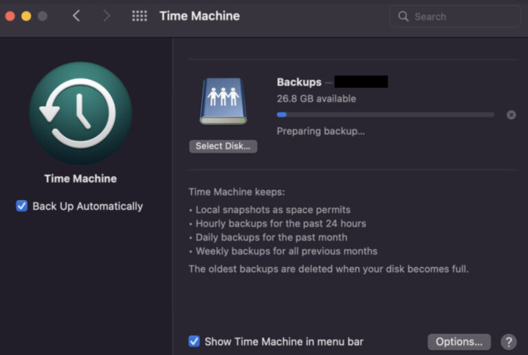 How to Back up to TrueNAS with Time Machine