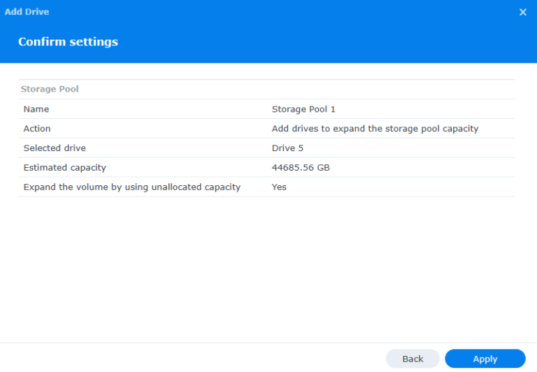 Adding Drives to a Storage Pool on a Synology NAS - WunderTech