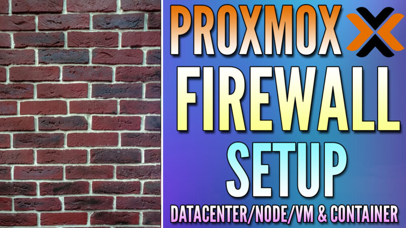 Quickly Configure The Firewall On Proxmox 2023 Wundertech 3644
