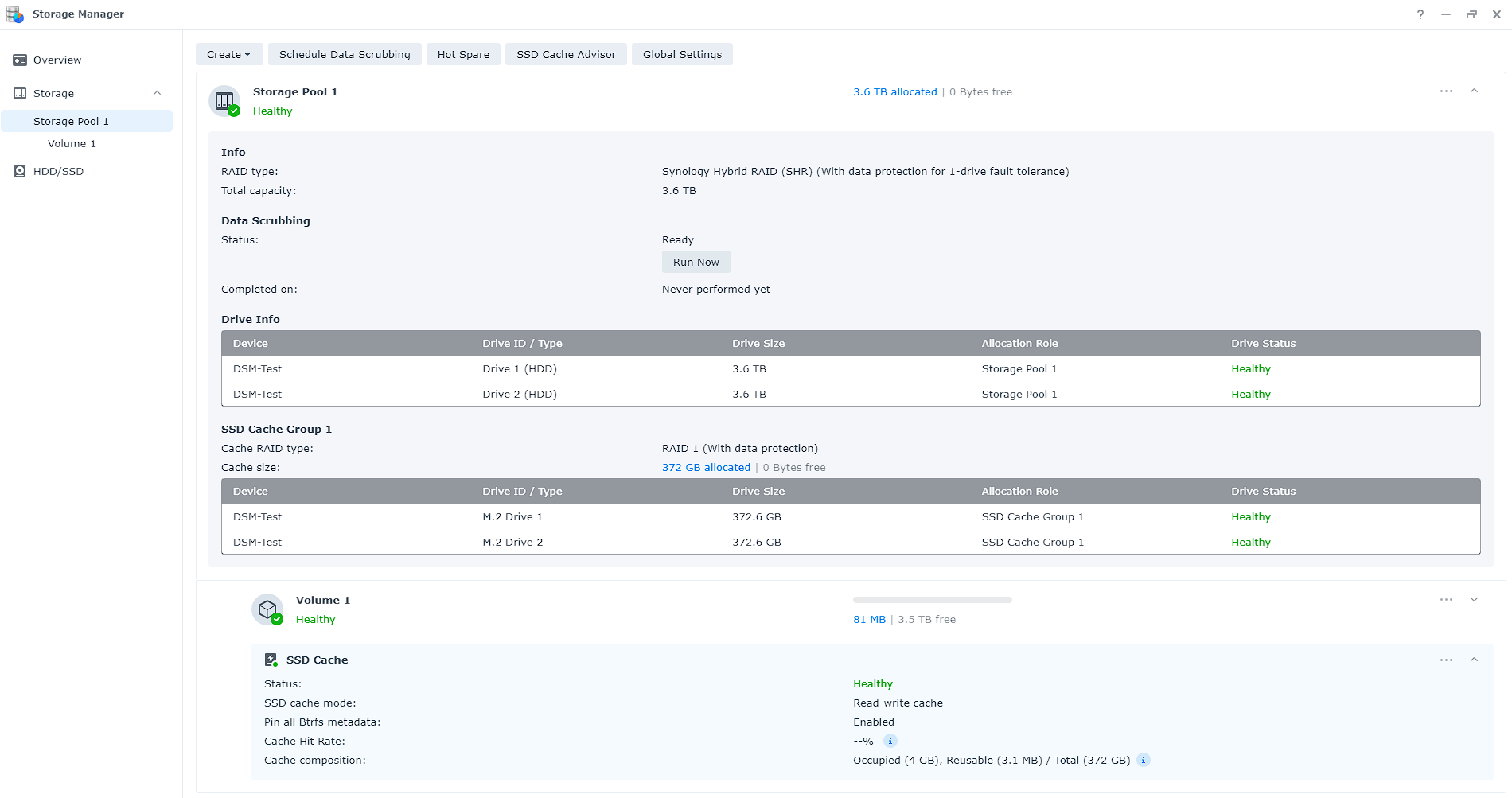 How to Configure SSD Cache on a Synology NAS