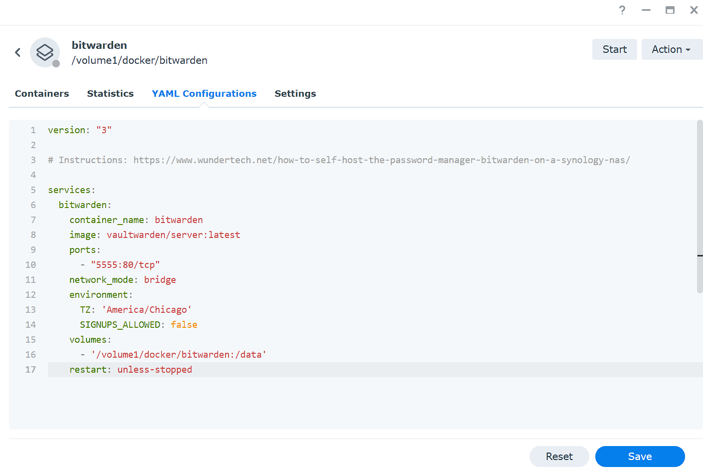 How to Set up Bitwarden on a Synology NAS