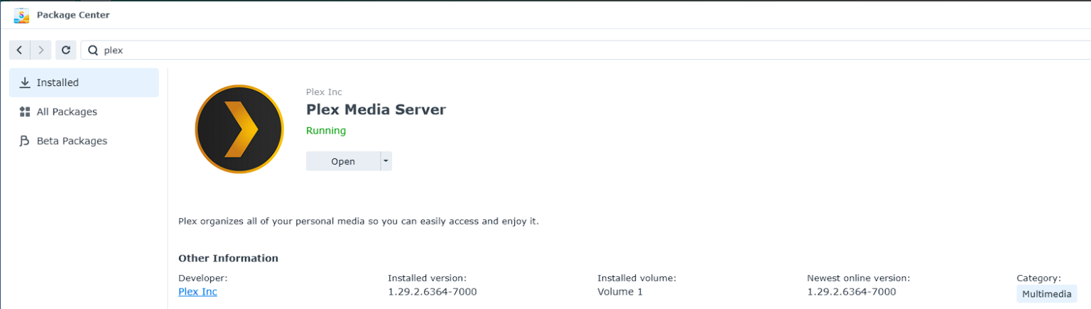How to Update Plex on Synology NAS Devices in 2025