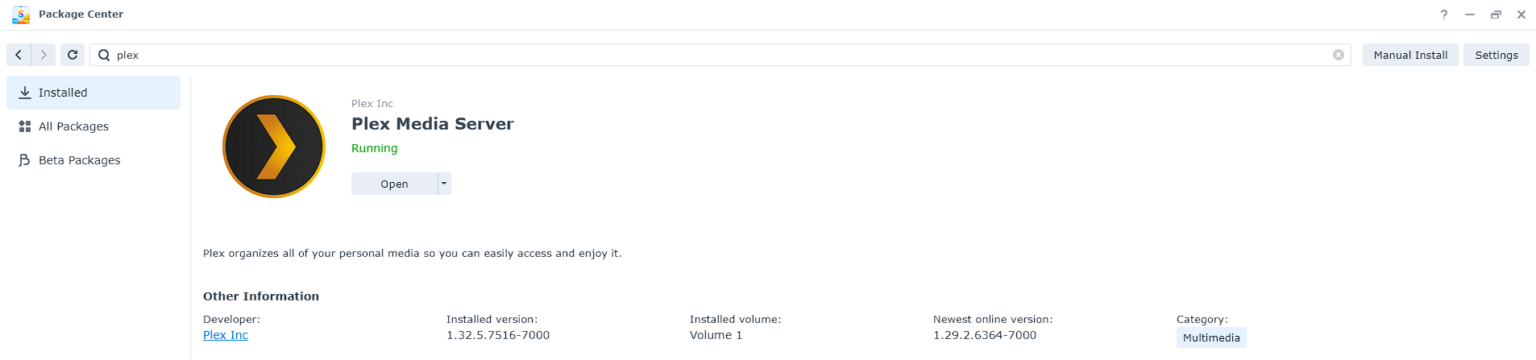 How to Update Plex on Synology NAS Devices in 2025