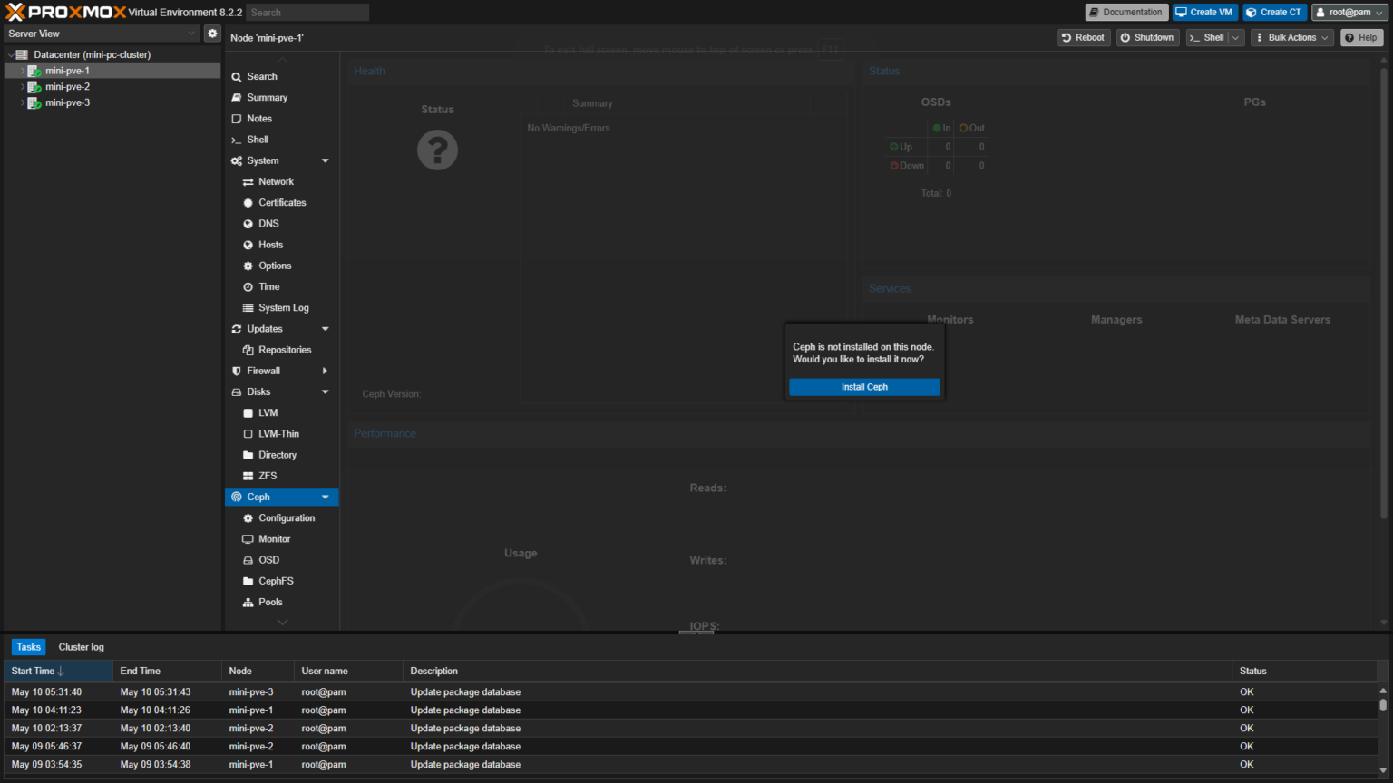 How to Use Ceph Storage on Proxmox - WunderTech