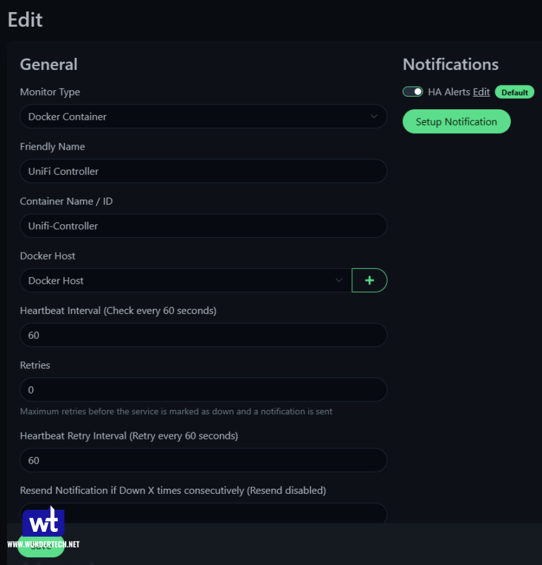 Monitor your Entire Home Lab with Uptime Kuma - WunderTech