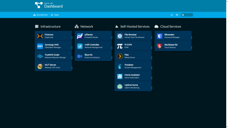 Configuring a Home Lab Self-Hosted Dashboard with Homarr