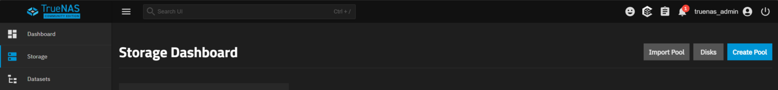 How to Set Up TrueNAS Community Edition (Scale)